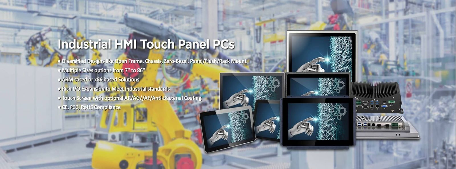 Quality Industrial LCD Monitor & Touch Panel PC factory from China