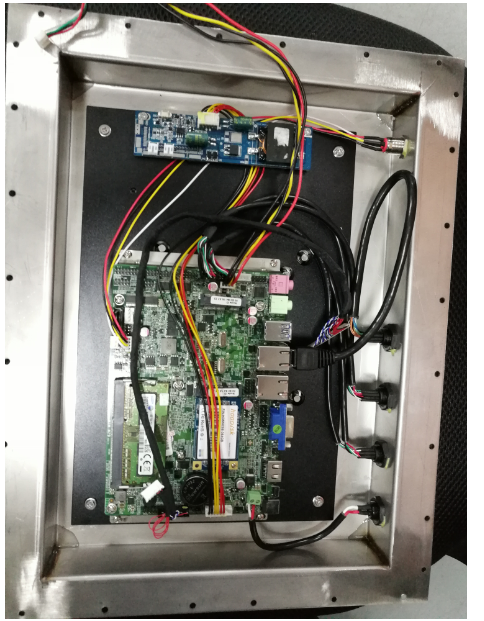 Heavy Duty Rugged LCD Monitor Stainless Steel Waterproof Touch Screen ...