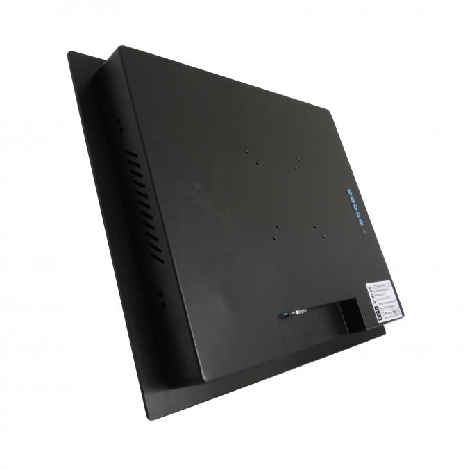 17 Inch Industrial Panel Mount Monitor Pcap Touch Flat Screen Long Life ...