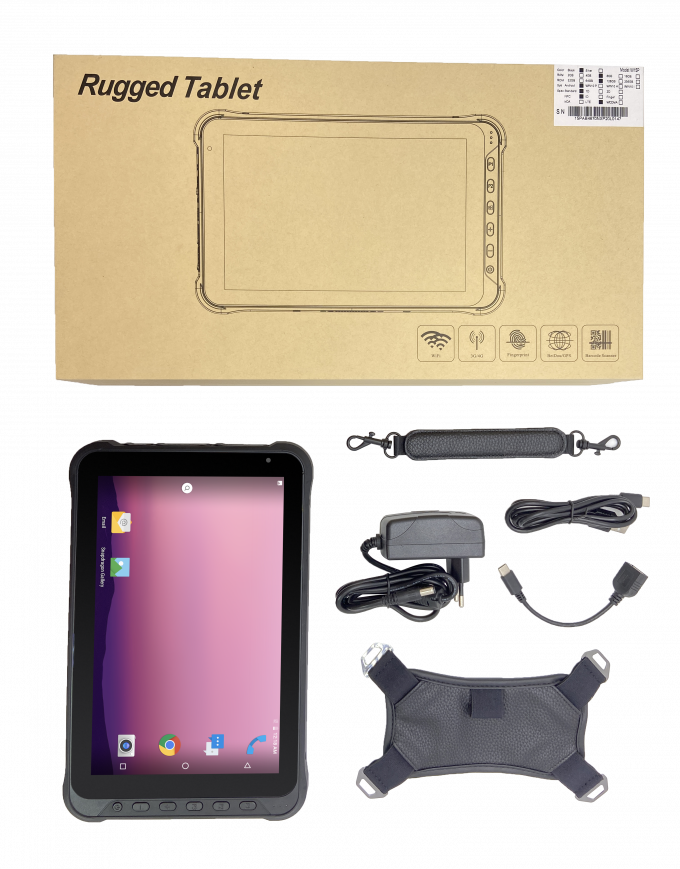 Heavy Duty Rugged Tablet PC 10 Inch Li-Polymer Battery 3.7V 10000mAh