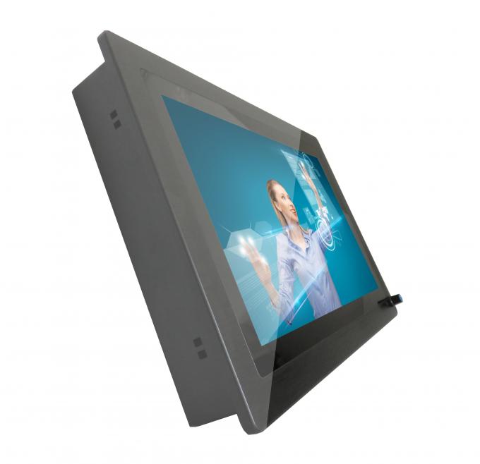 Industrial Grade 15.6 Inch LCD Monitor VESA Mounting Touch Screen