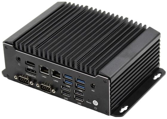 Compact Industrial Box PC Fanless Embedded Computer Windows 11 Intel J4125