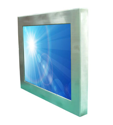 1000 Nits Sunlight Readable LCD Monitor , Daylight Readable Display