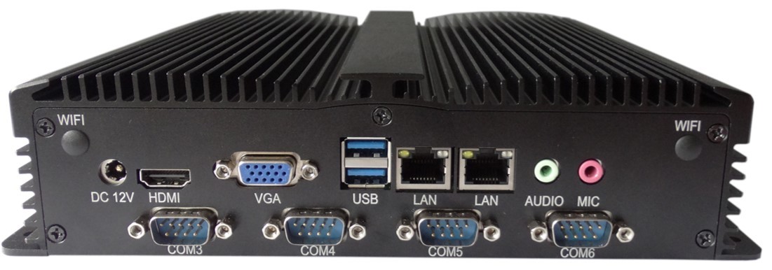 All-Aluminum Fanless Box PC LED Touch Monitor Industrial Box PC ...