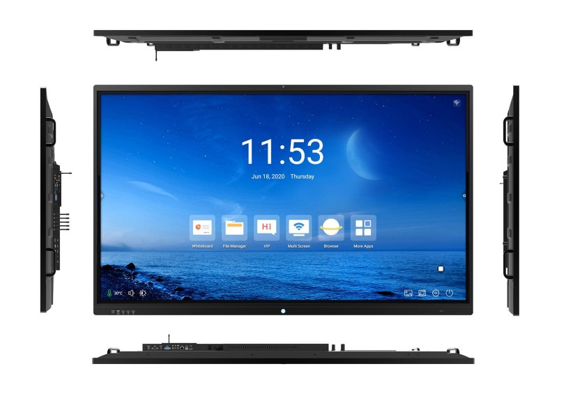 Industrial 65inch IR Touch Screen AiO PC Monitor With X86 System ...