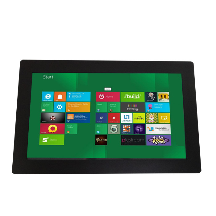 24 Inch Industrial Panel Mount Monitor Touch Screen With VGA / HDMI ...