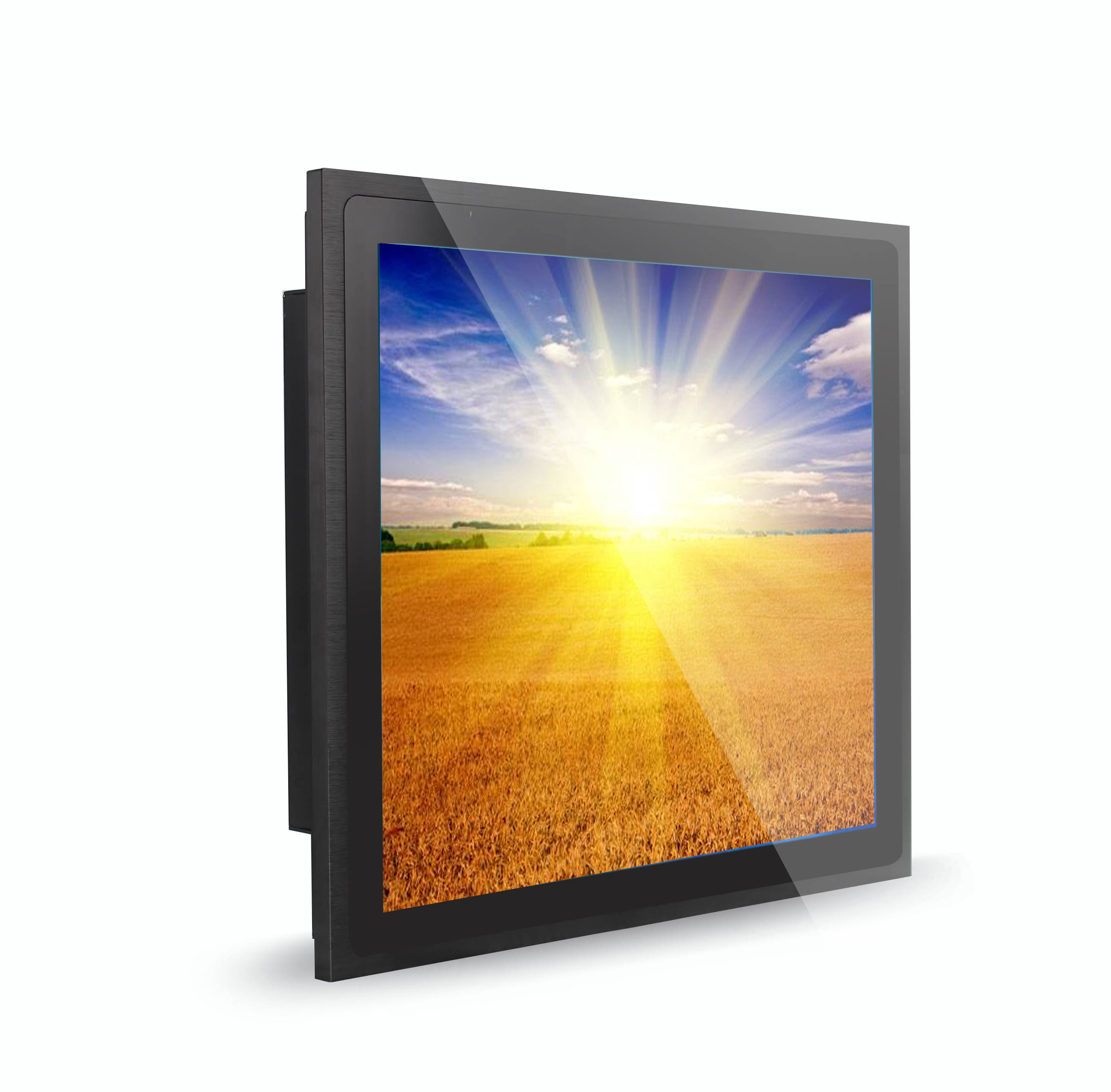 Professional 15'' IP65 Touch Screen PC Chassis / VESA Mounting Housing Type