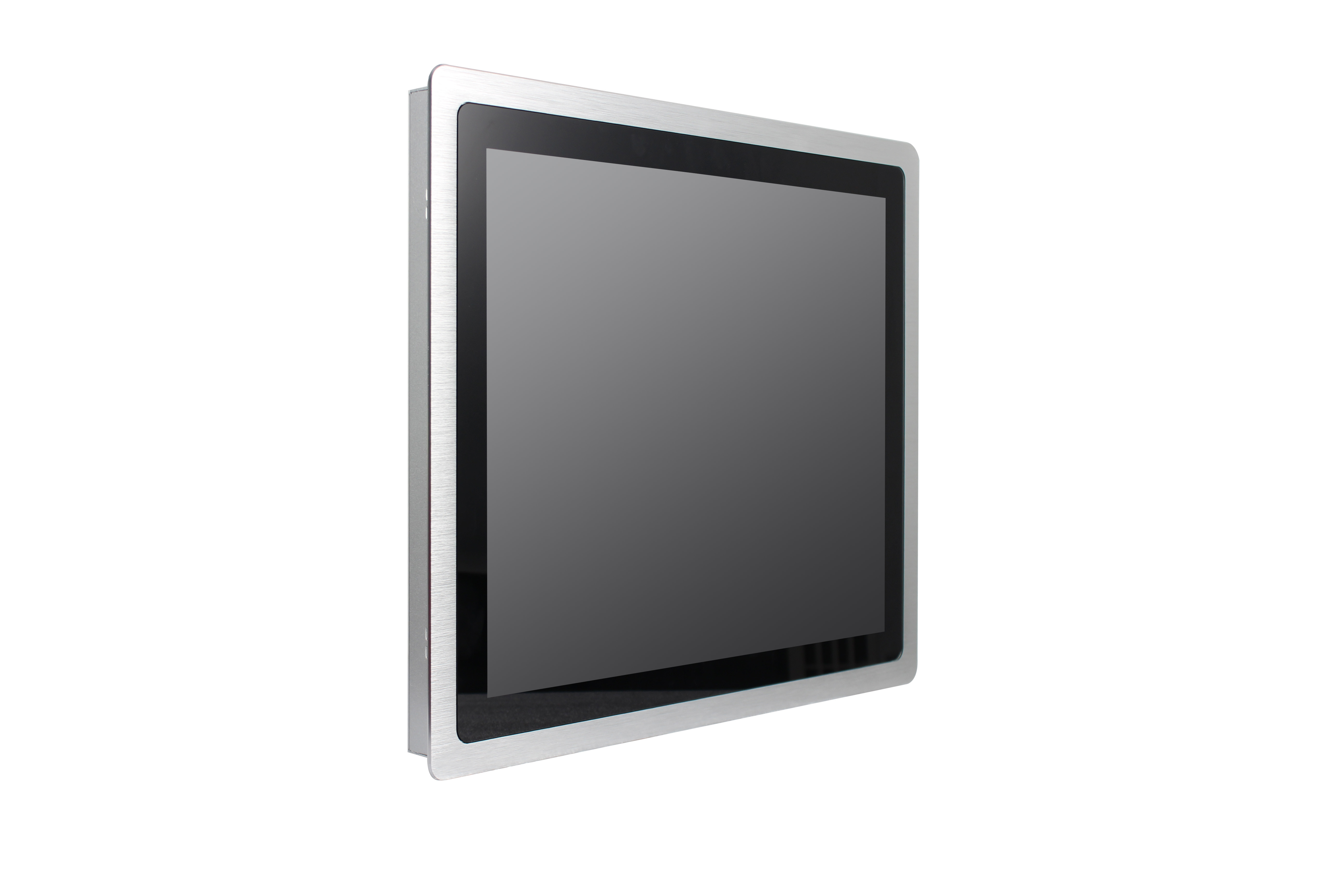 IP65 Front Industrial Panel Mount Monitor 10.1" Aluminum Bezel True ...