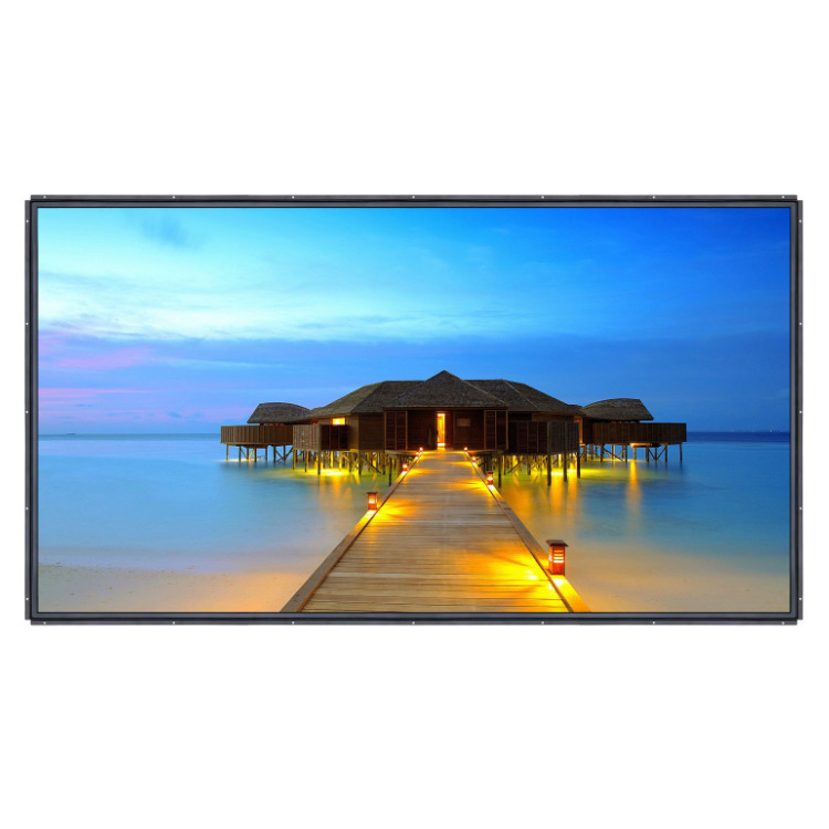 86 Inch 4K Large Format Open Frame LCD Monitor DP Input RS232 Remote ...