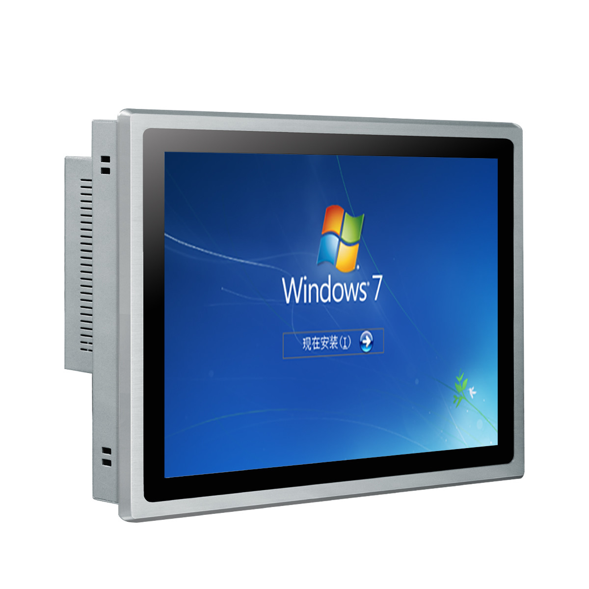 Widescreen 17.3" Flat Bezel Panel Mount LCD Monitor Industrial Panel ...