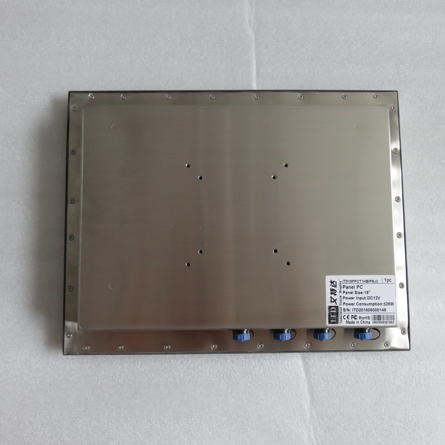 IP69K Stainless Steel Panel PCs PCAP Touch For Food Production ...